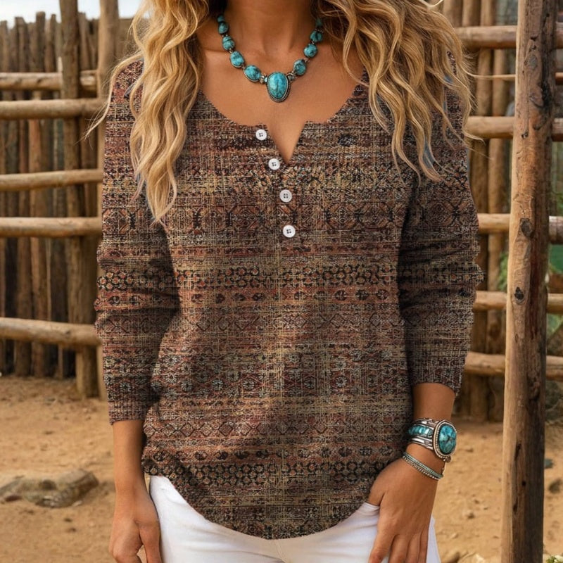 Vintage Casual Blouse – Susan Julie