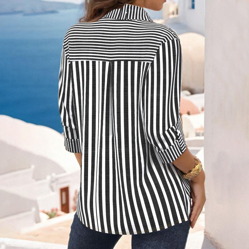 Vintage Striped Blouse – Susan Julie