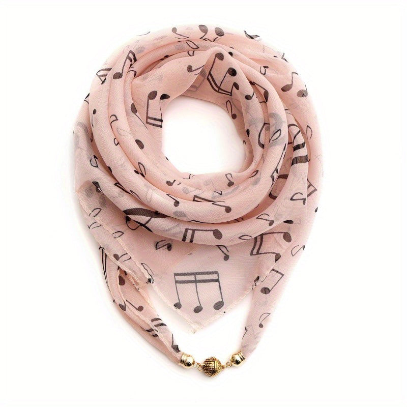 Vintage Musical Note Scarf – Susan Julie