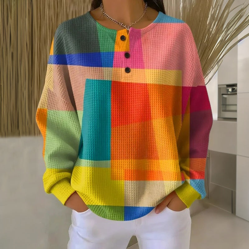 Vintage Colourful Sweatshirt – Susan Julie