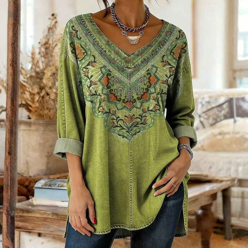Vintage Casual Blouse – Susan Julie