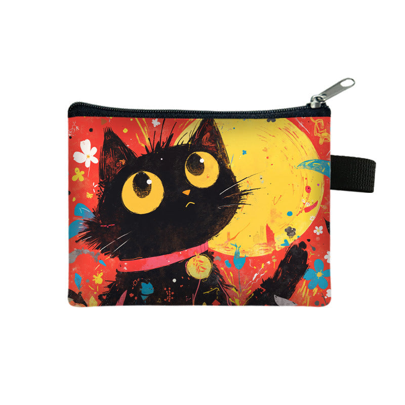 Cartoon Cat Coin Purse – Susan Julie