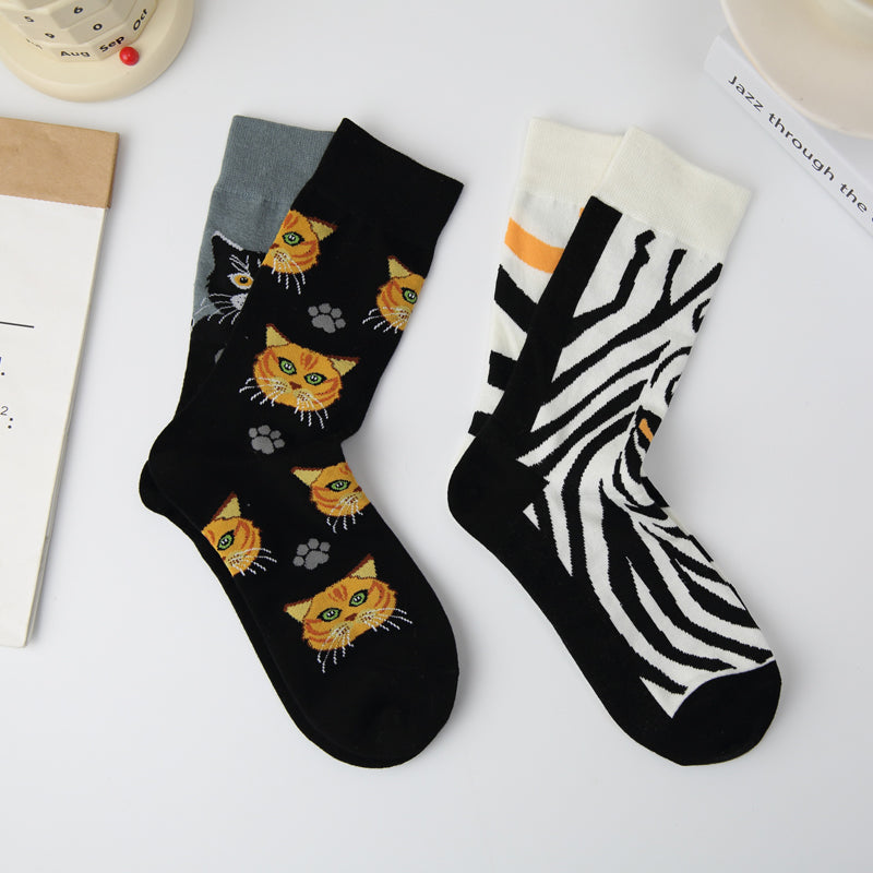 Casual Asymmetrical Socks – Susan Julie