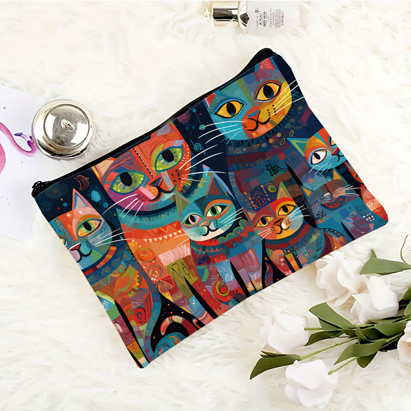 Colourful Cat Pattern Bag – Susan Julie